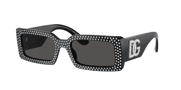 Dolce & Gabbana Studded Sunglasses - Dark Grey