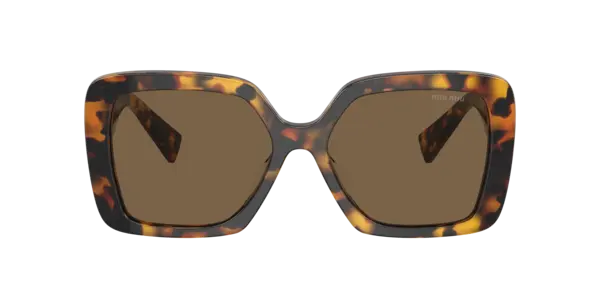 Miu Miu Mu 10ys Sunglasses - Dark Brown