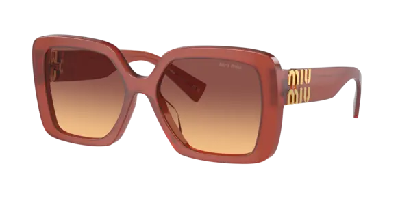 Miu Miu Mu 10ys Sunglasses - Orange Gradient Violet