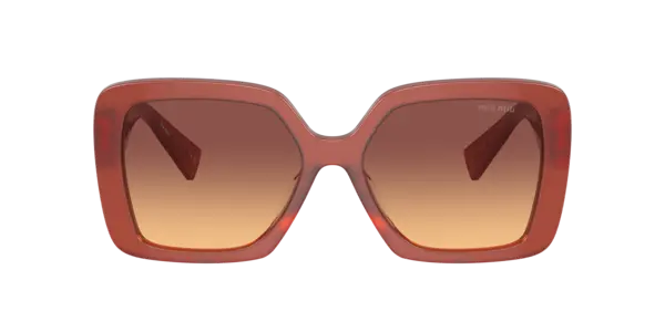 Miu Miu Mu 10ys Sunglasses - Orange Gradient Violet