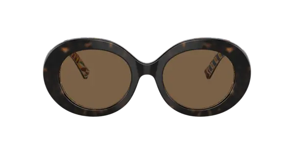 Dolce & Gabbana Round Frame Sunglasses - Dark Brown