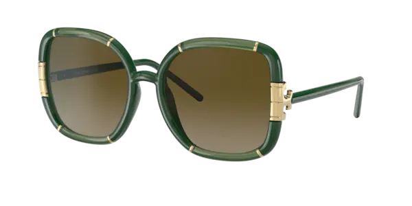 Tory Burch Full Rim Square Sunglasses
