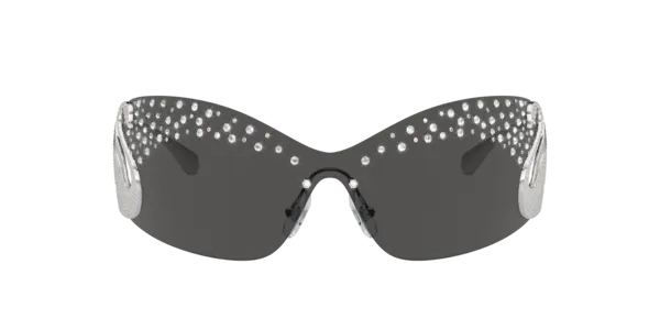 SWAROVSKI Embellished Sunglasses - Dark Grey