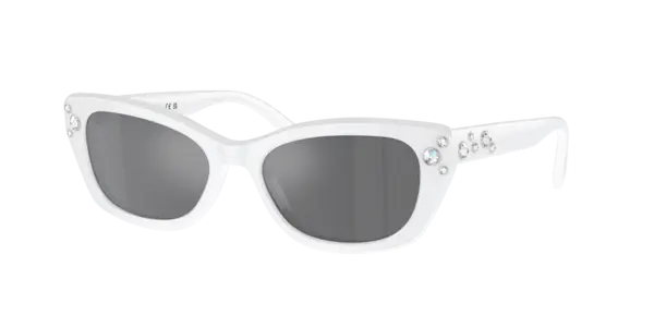 SWAROVSKI Sunglasses - Grey Mirror Black