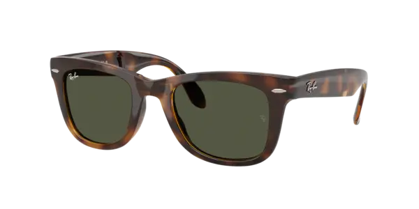 Ray-ban Wayfarer Folding Classic Sunglasses - Green