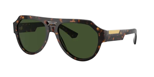 Dolce & Gabbana Aviator Sunglasses - Dark Green