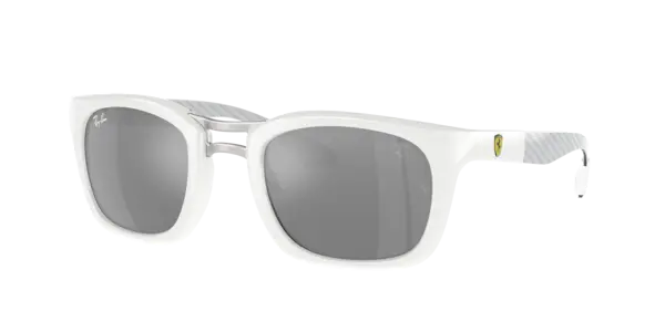 Ray-ban Scuderia Ferrari Collection Sunglasses - Silver,grey