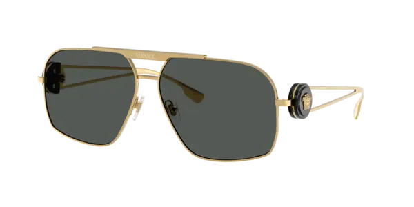 Versace Ve2269 Sunglasses - Dark Grey Polarized