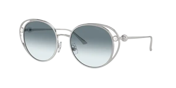 JIMMY CHOO Round Frame Sunglasses - Gradient Blue