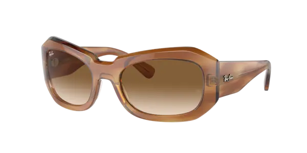 Ray-ban Beate Sunglasses - Clear & Brown