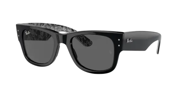 Ray-ban Mega Wayfarer Disney 100th Anniversary Sunglasses - Dark Grey