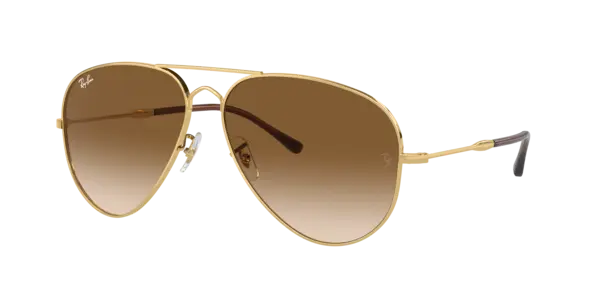Ray-ban Aviator Sunglasses - Clear & Brown