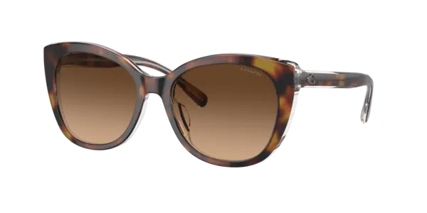 COACH Cat Eye Sunglasses - Brown Gradient