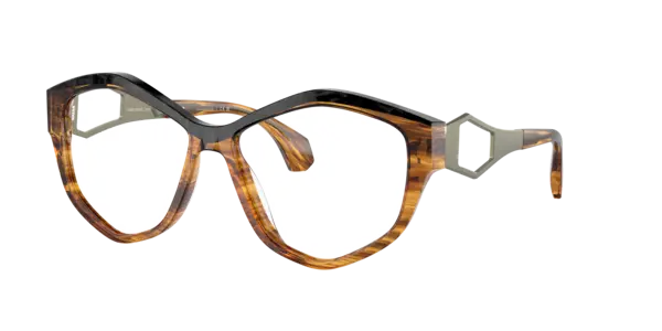 ALAIN MIKLI Full Rim Sunglasses - Photo Clear To Brown