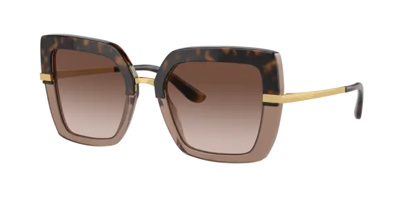 Dolce & Gabbana Dg4373 Sunglasses - Brown Gradient Dark Brown