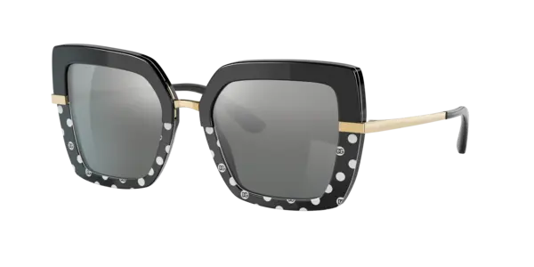 Dolce & Gabbana Dg4373 Sunglasses - Grey Mirror Silver Gradient