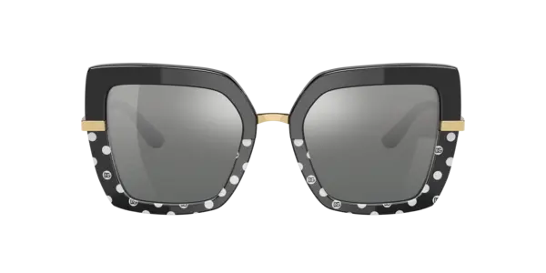 Dolce & Gabbana Dg4373 Sunglasses - Grey Mirror Silver Gradient
