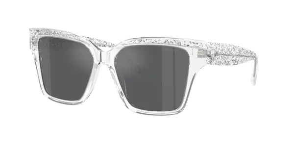 JIMMY CHOO Full Rim Sunglasses - Grey Mirror Silver