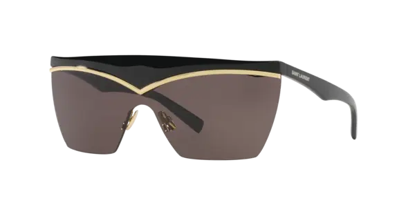 Saint Laurent Sl 614 Mask Sunglasses - Black