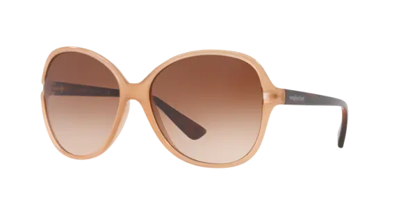 SUNGLASS HUT Round Frame Sunglasses - Gradient Brown