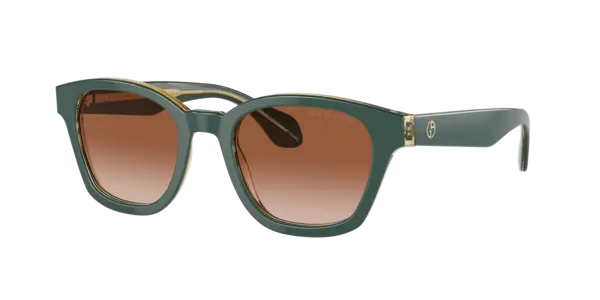 Giorgio Armani Square Sunglasses - Gradient Brown