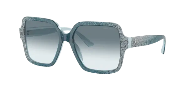 JIMMY CHOO Glitter Sunglasses - Blue Gradient