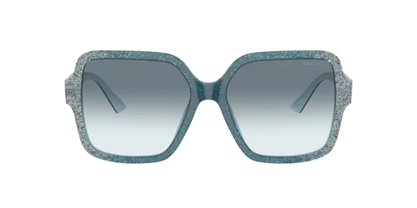 JIMMY CHOO Glitter Sunglasses - Blue Gradient