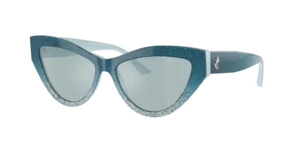 JIMMY CHOO Jc5004 Sunglasses - Light Azure Silver Mirror