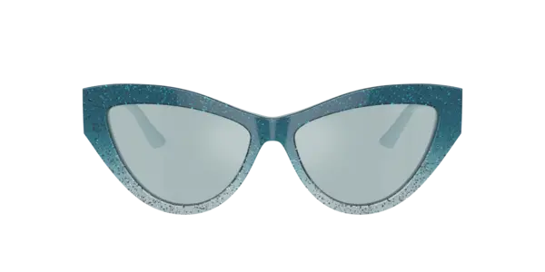 JIMMY CHOO Jc5004 Sunglasses - Light Azure Silver Mirror