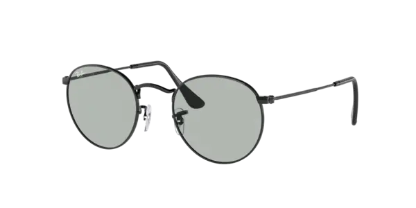 Ray-ban Round Metal Sunglasses - Light Grey