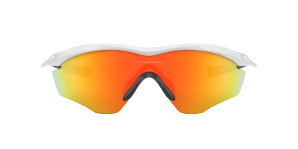 Oakley Polished Black Sports Sunglasses - Fire Iridium