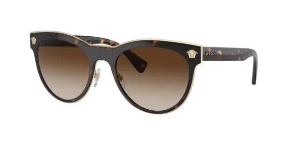 Versace Ve2198 Sunglasses - Brown Gradient Dark Brown