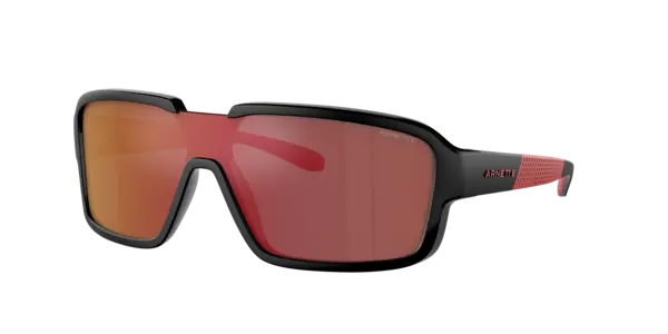 ARNETTE Sunglasses - Dark Grey Mirror Red,yellow