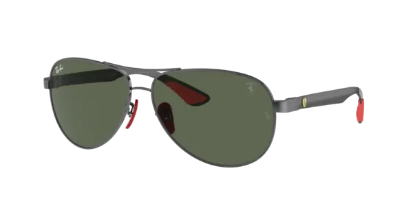 Ray-ban Scuderia Ferrari Collection Polarized Sunglasses - Dark Green