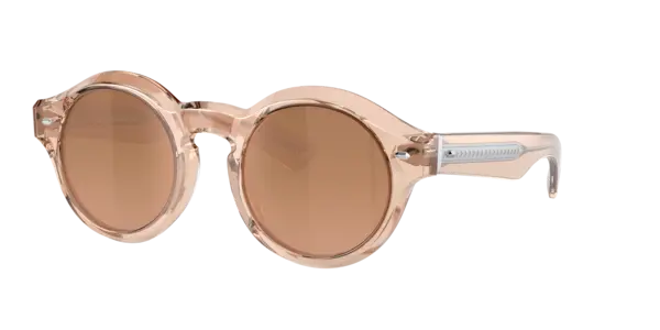 Oliver Spencer Cassavet Sunglasses - Rose Quartz Gradient Mirror