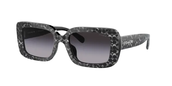 COACH Hc8380u Cl922 Sunglasses - Grey Gradient