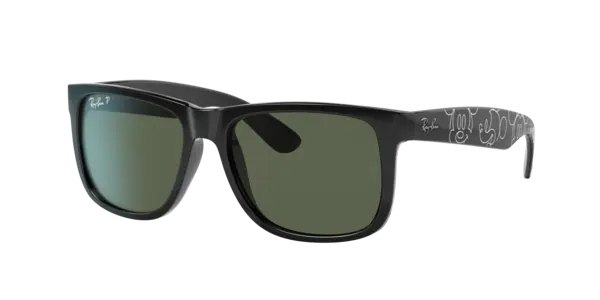Ray-ban Justin Sunglasses - Polarized Dark Green