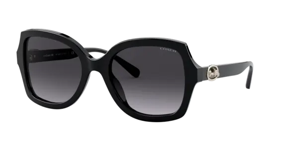 COACH Tortoiseshell Sunglasses - Dark Grey Gradient
