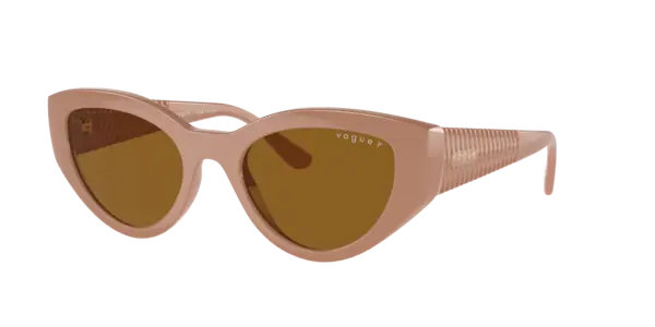 VOGUE EYEWEAR Tortoiseshell Cat Eye Sunglasses - Dark Brown Polarized