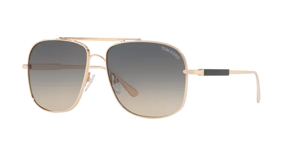TOM FORD Aviator Sunglasses - Grey Gradient