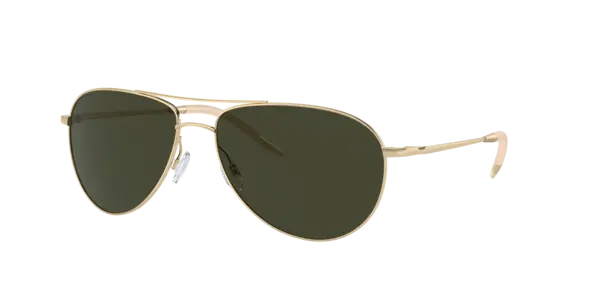 Oliver Spencer Aviator Sunglasses - Green Polar