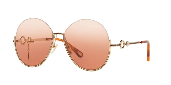 Chloé Ch0067s Sunglasses In Orange - 50% Off | Editorialist display picture 1