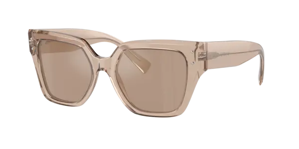 Dolce & Gabbana Sunglasses - Light Brown Mirror Flash Gold