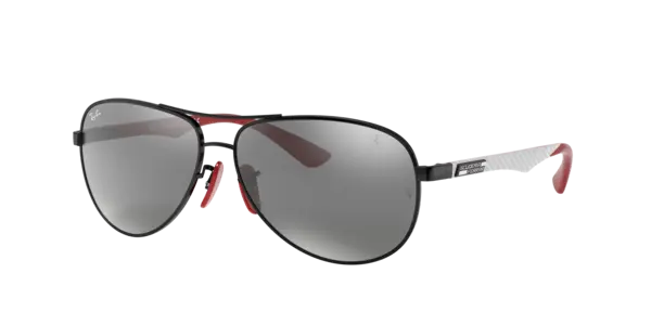 Ray-ban Scuderia Ferrari Sunglasses - Grey Mirror Silver