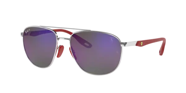 Ray-ban Scuderia Ferrari Collection Sunglasses - Blue Polarized