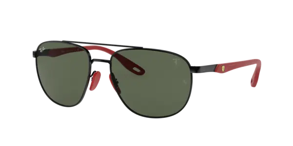 Ray-ban Scuderia Ferrari Collection Sunglasses - Green Classic