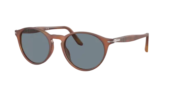 Persol Round Frame Sunglasses - Light Blue