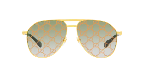 Gucci Aviator Sunglasses - Green