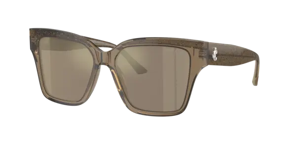 JIMMY CHOO Sunglasses - Light Brown Mirror Gold