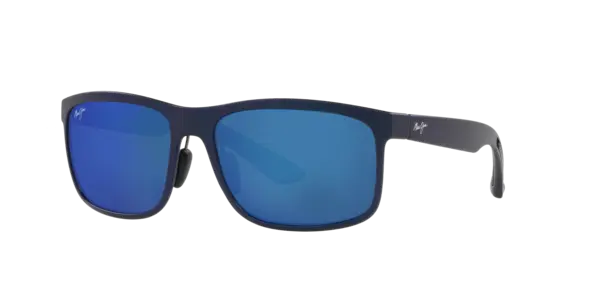 Maui Jim Huelo Sunglasses - Blue Hawaii Mirror Polarized